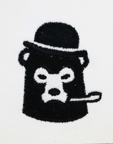 Embroidered White Tee (XL & XXL) – BrickBear Clothing